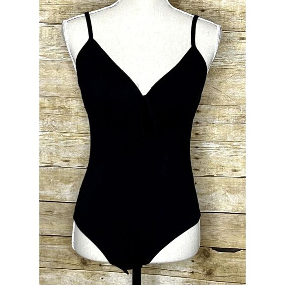 Missguided | Tops | Missguided Black Plunge Sexy Minimal Girls Night ...